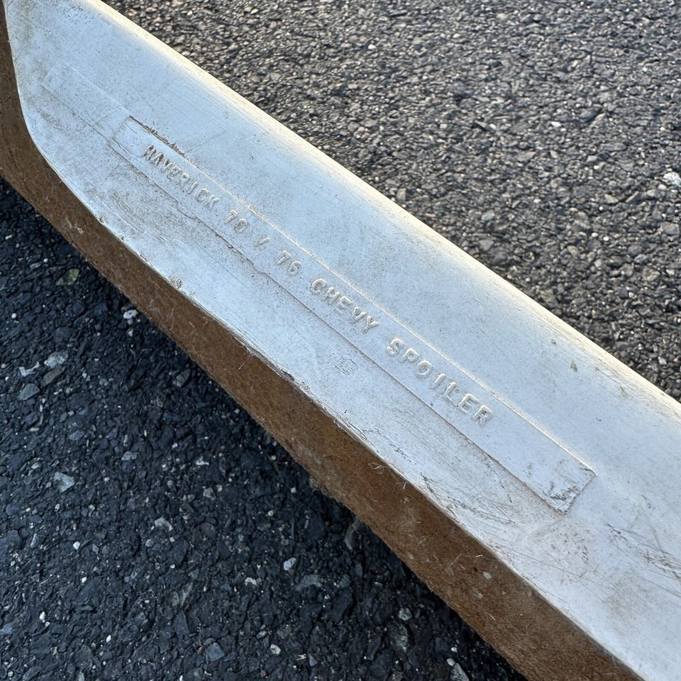 NOS Fiberglass Front Spoiler 71-77 Chevy GMC Van ground effects lip G10 ...