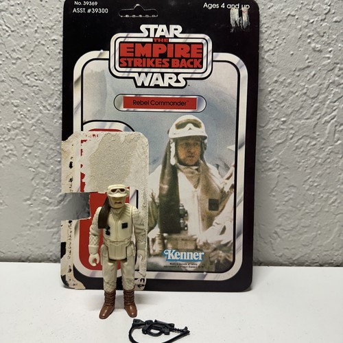 Unpunched Vintage STAR WARS Empire REBEL COMMANDER With Back ESB ...