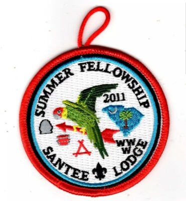 Boy Scout OA 116 Santee Lodge Patch 2011 Summer Fellowship | eBay