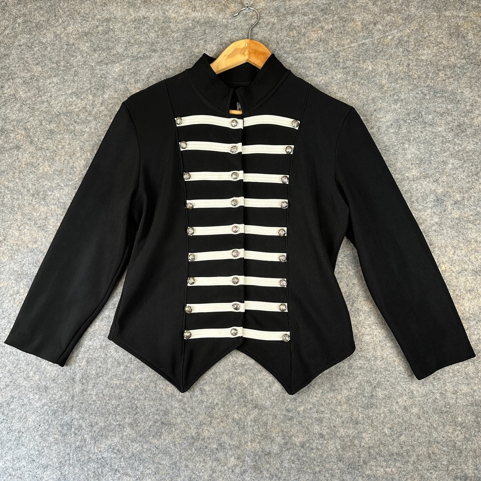 Vintage Just in Time Military Parade Jacket Women Med… - Gem