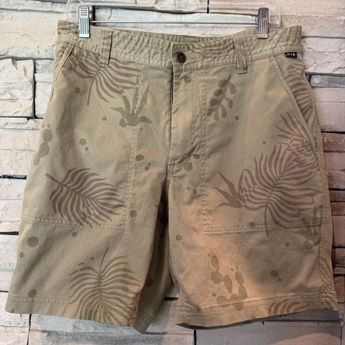 Howler Brothers Mens Size 32 Clarksville Walk Shorts Forest Floor ...
