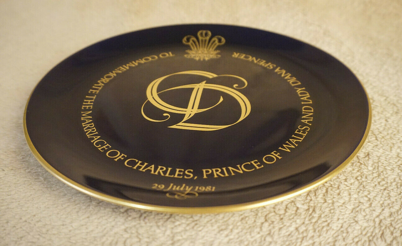 British Royal Wedding Plate Prince Charles & Lady Diana - Plate #142 ...