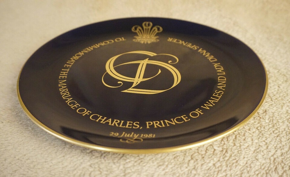 British Royal Wedding Plate Prince Charles & Lady Diana - Plate #142 ...