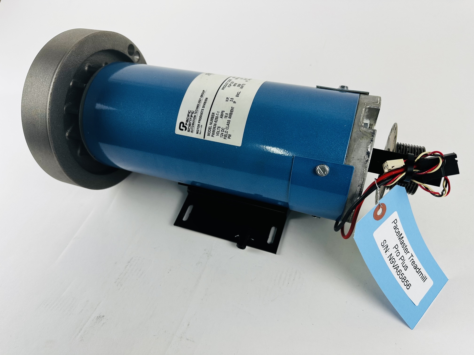 PaceMaster Pro Plus Treadmill DC Drive Motor PWM3636-5250-7-1 (MP184 ...