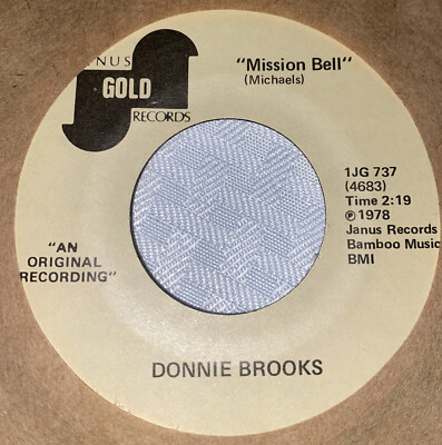 Donnie Brooks 45 Mission Bell/ Doll House NEW reissue unplaye | eBay