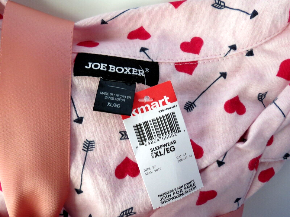 NEW - Joe Boxer Hearts Women XL 2-Piece Pajama Short Sleep Set | eBay