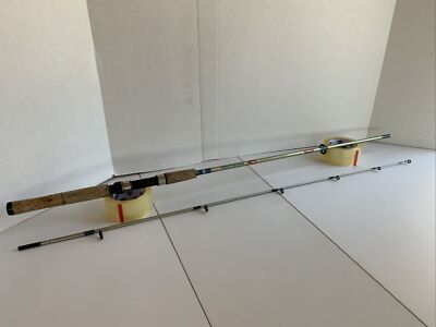 ZEBCO GENESIS 2 pc Medium Action 6' 6" Spinning Fishing Rod No. GEN30CA ...