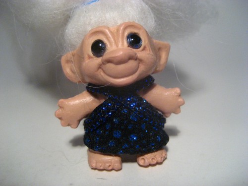 TROLL CLOTHES DRESS ONLY FOR YOUR VTG 1960'S S.H.E. DAM PENCIL TOPPER ...