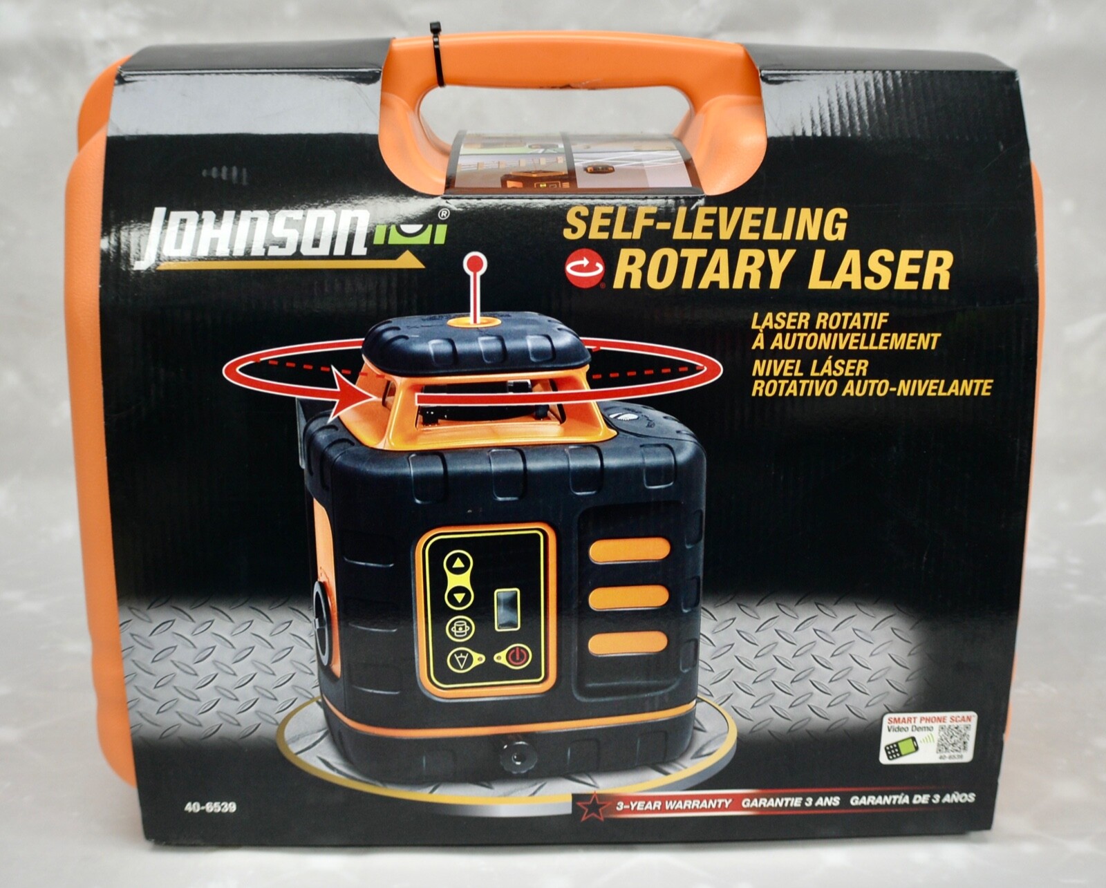 Johnson 40-6539 Self Leveling Rotary Laser Kit for sale online | eBay