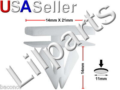 GM Chevrolet Rocker Moulding Panel Clips 10443956 11518357 | eBay