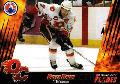 2007-08 Quad City Flames #12 Brett Palin | eBay