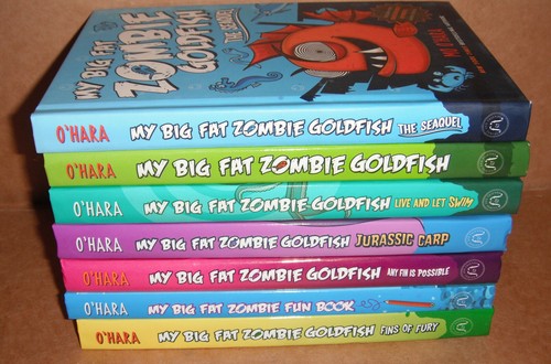 My Big Fat Zombie Goldfish Vol.1,2,3,4,5,6 & Fun Book by Mo O'Hara ...