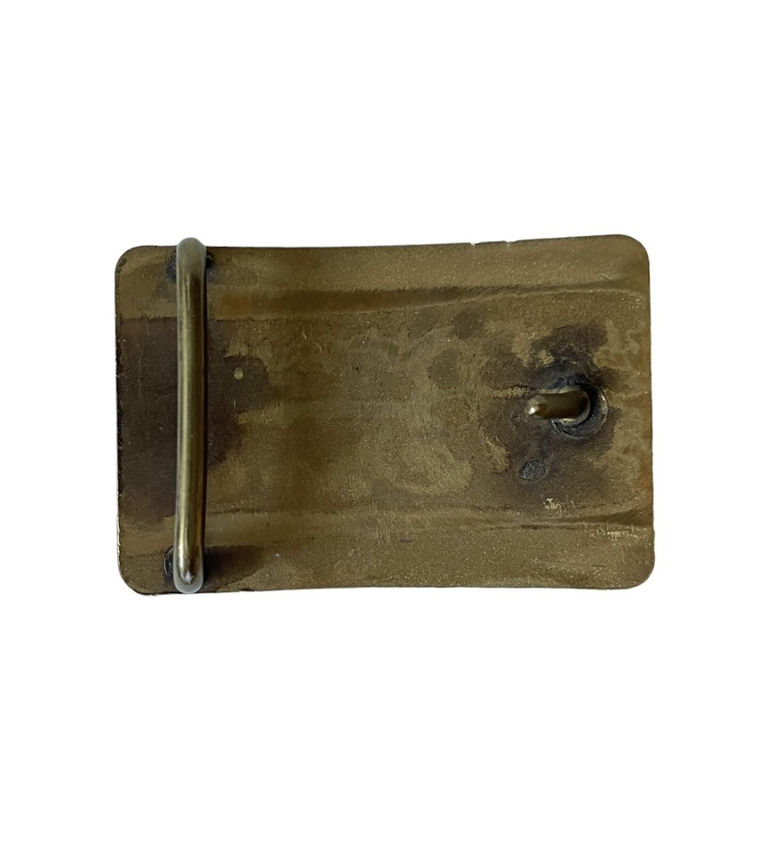 Vintage Philmont Tooth of Time Belt Buckle Souvenir Travel Cowboy ...