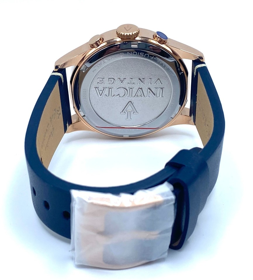 INVICTA WATCH Vintage 33507 44mm VD31 Quartz 3 Year Warranty NO BOX | eBay