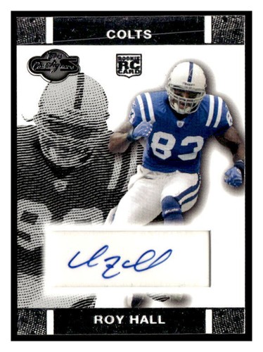2007 Topps Co-Signers #RA-RH Roy Hall Rookie Autographs | eBay