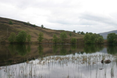 Photo 6x4 An Dubh Lochan Fersit An Dubh Lochan with in the background ...
