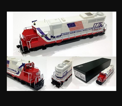 HO Scale Kato 29-833 GP35 Soo Line America's Bicentennial #1776 w/DCC ...