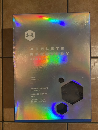 Under Armour Athlete Recovery Bedding Twin Sheet Set Zinc Gray 1352886 ...