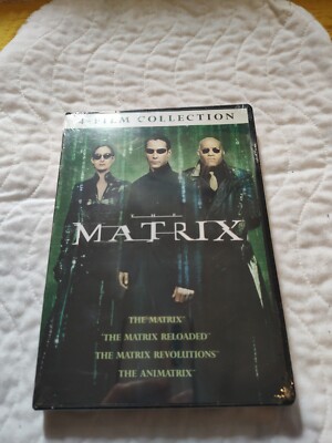 The Matrix Collection 4 Film Favorites 2 DVD Set Reloaded Revolutions ...