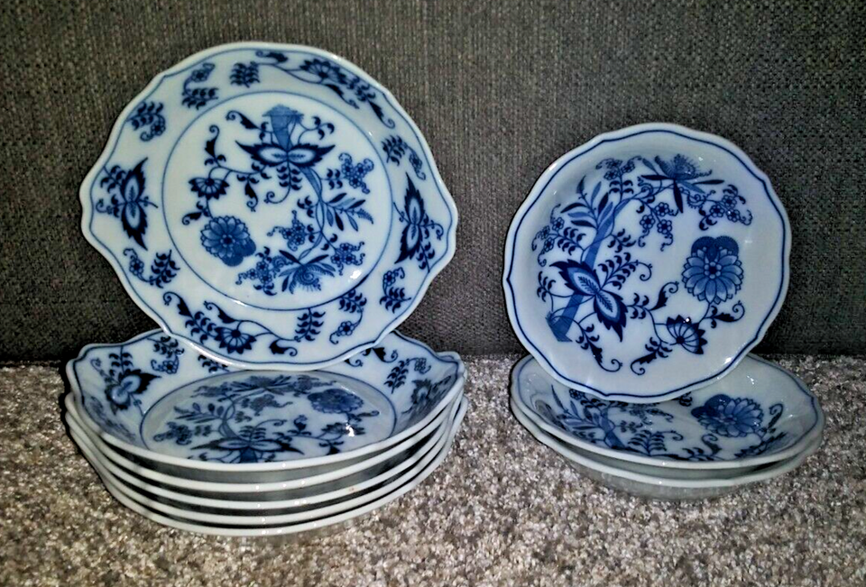 Vintage Blue Danube China 54 Pieces Set Dinnerware Mint Condition | eBay