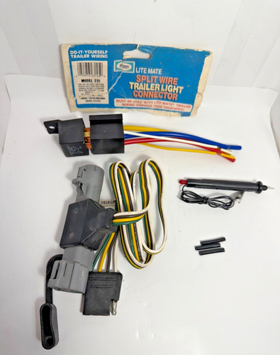 Hoppy Lite Mate Split Wire Trailer Light Connector 231 for Cars Vans ...