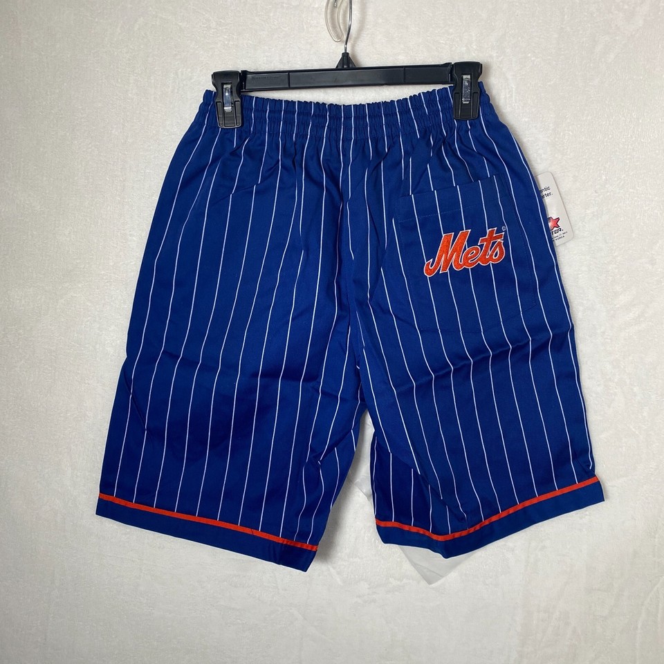 VTG 90s Starter New York Mets Pinstripe Shorts Mens Medium MLB *NEW ...
