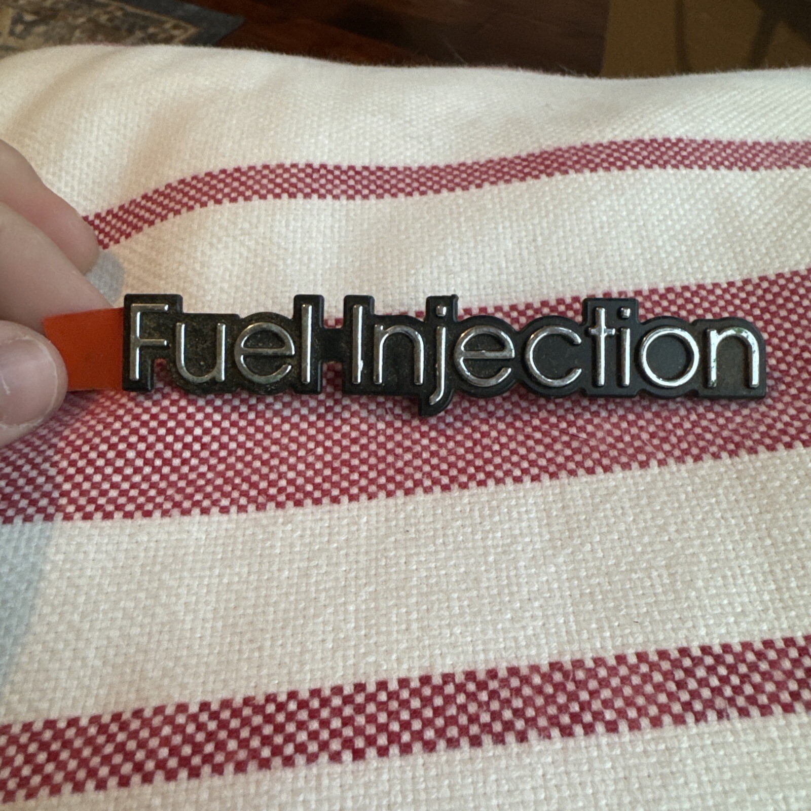 Buick OEM Fuel Injection Chrome Plastic Emblem Badge Logo Nameplate ...