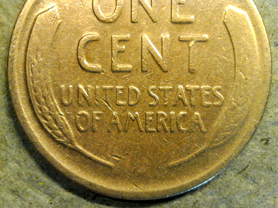 1919 D American Cent Circulated Brown Lincoln Wheat Denver Mint Penny ...