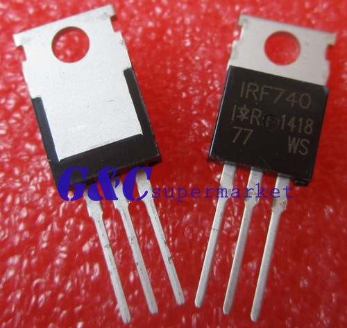 10pcs IRF740PBF IRF740 MOSFET N-CH 400V 10A TO-220 GOOD QUALITY T38 | eBay