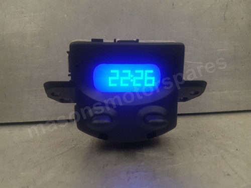BMW Mini Blue Led Digital Time Clock Display Cooper S One D R50 R53 ...