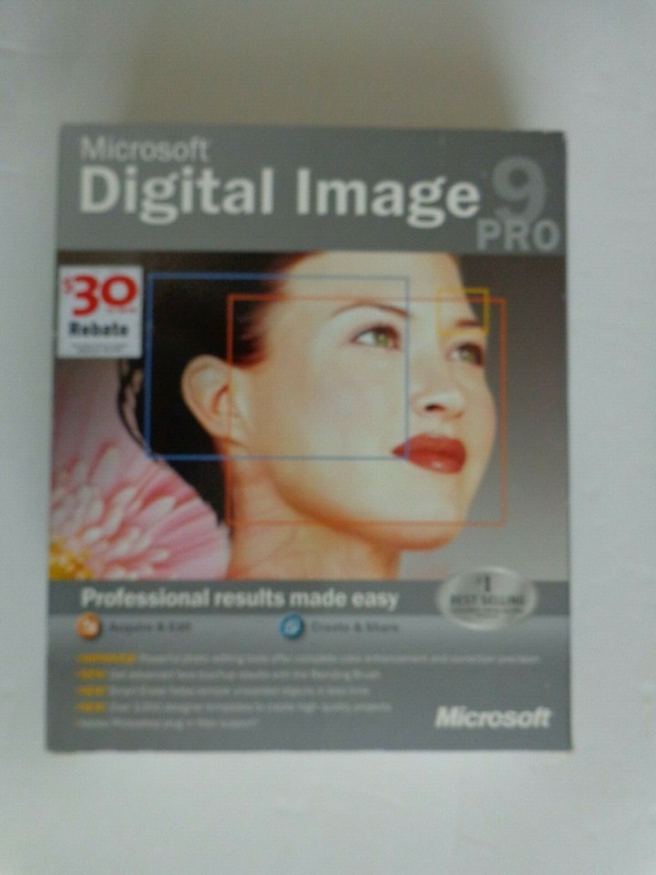 Microsoft Digital Image Pro 9.0 For Windows | eBay