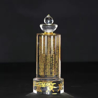 7in Shurangama Mantra Vajra Relic Stupa Buddhist Altar Enshrines ...