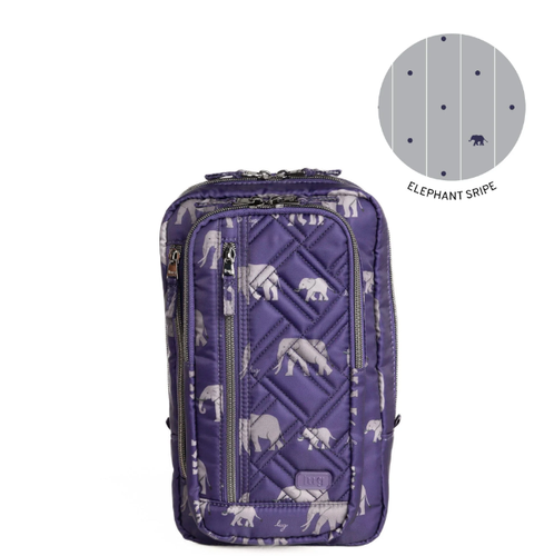 Brand New Lug Tailback Sling Bag in Elephant Purple | eBay