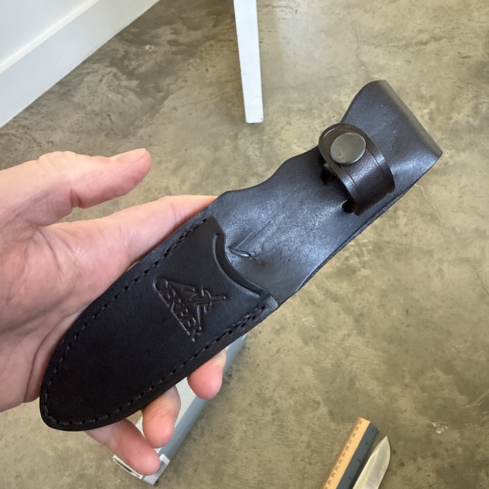 Gerber Drop Point Hunter Freeman Genuine Stag Knife | eBay