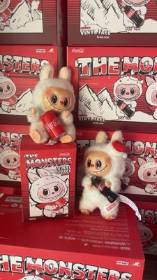 Popmart Coca-Cola lafufu Labu Monsters Vinyl Plush Stuffed Toy New in ...