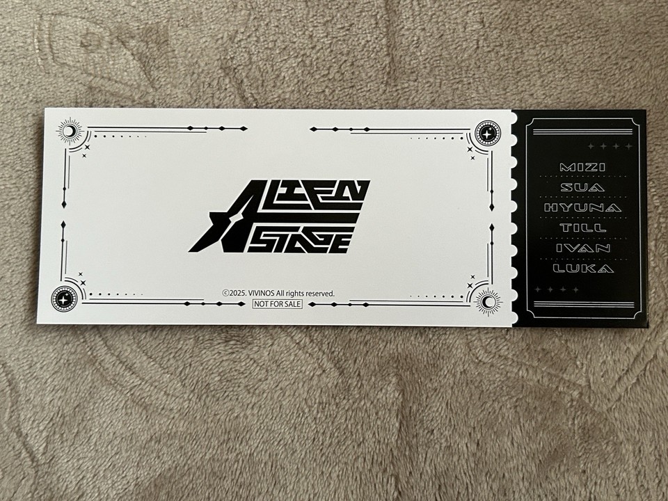 Alien Stage animate special ticket-style card - Ivan | eBay