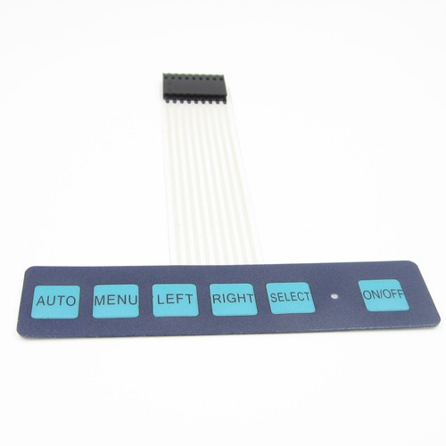 1x6 Matrix Array 6 Key Membrane Switch Keypad Keyboard 1*6 Keys with ...