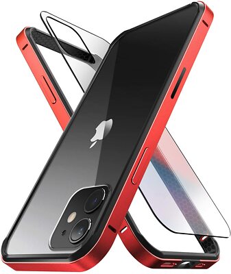 For iPhone 12 12 Pro 6.1" SUPCASE Frame Case TPU Inner Bumper Back ...