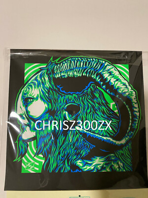 Labyrinth FAUN Duke Duel Poster Screen Print Art Fluorescent Inks 12x12 ...