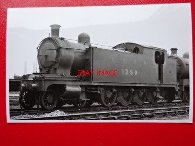 PHOTO LNER EX NER CLASS T1 4-8-0T LOCO NO 1350 ON SHED AT DARLINGTON ...