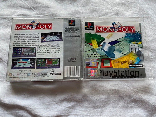 MONOPOLY Sony Playstation PSX PS1 PAL English CIB | eBay