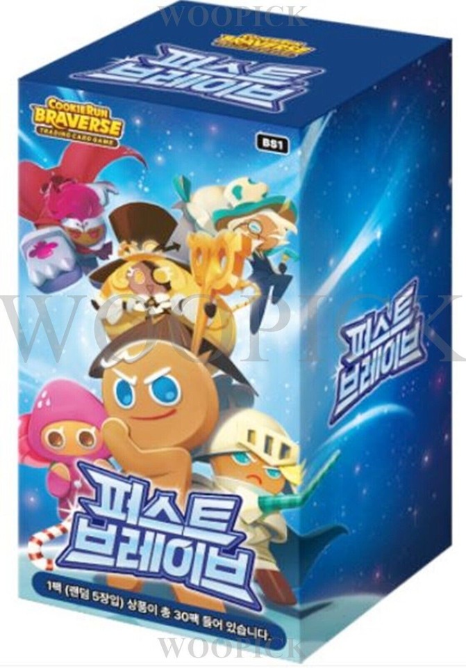 Cookie Run Braverse Vol.1+Vol.2+Vol.3 3-Box Set Booster Pack Card TCG-Korean Ver | eBay