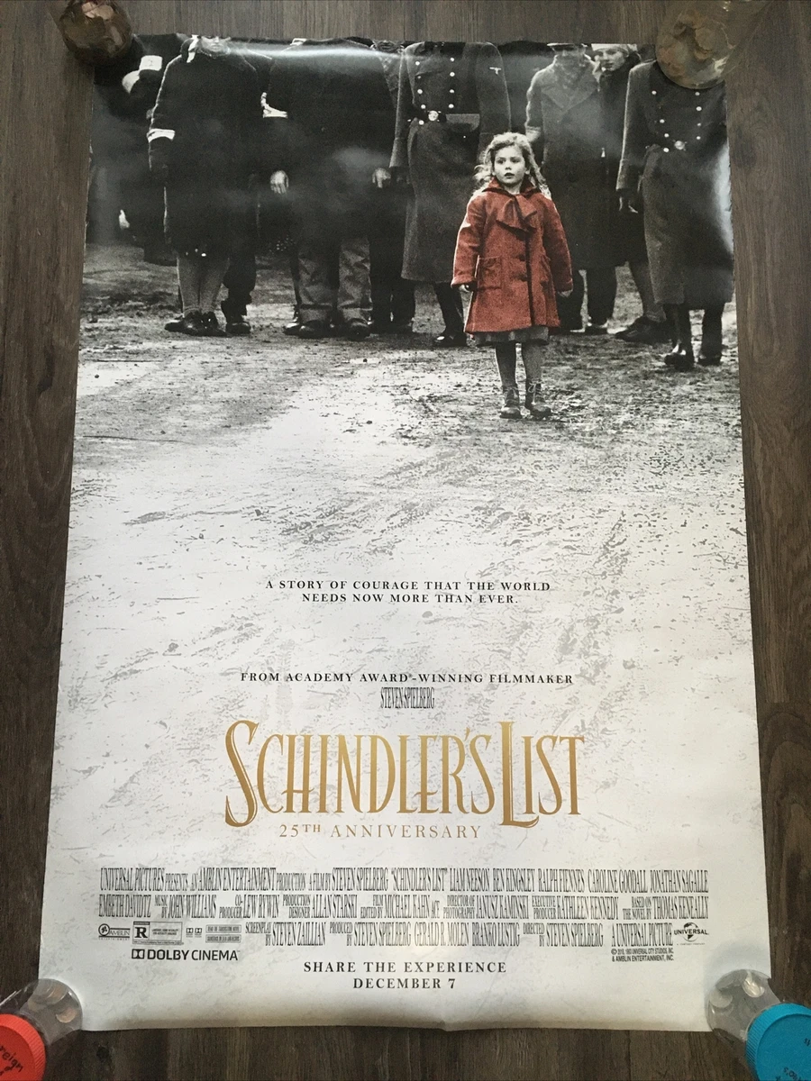 Schindlers List Movie Poster