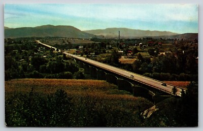 Postcard Front Royal Riverton Bridge, Skyline Drive, Virginia 1X | eBay