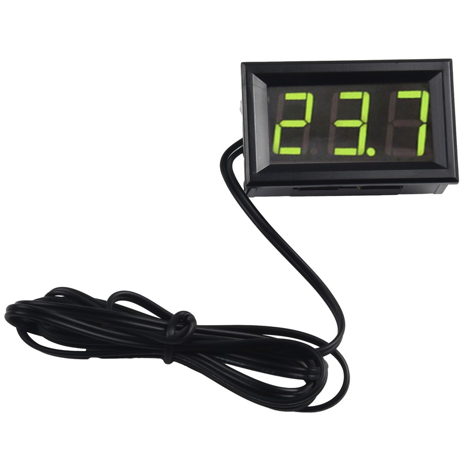 Replacement Thermometer Home Practical LED Meter -50~110°C 1m Aquarium ...
