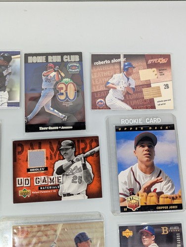 MLB Baseball Lot Of 9 Jersey Cards & Rookies | eBay