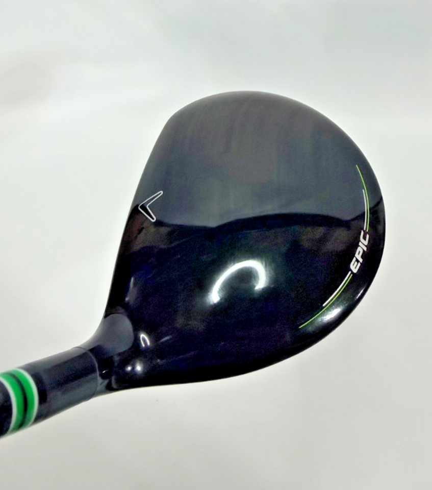 Callaway Epic Max 11 Wood 25° Cypher Green 60g Stiff 41” head cover | eBay
