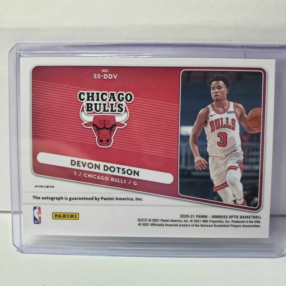 2020 Optic Devon Dotson Signature Series Green Autograph #SS-DDV ...