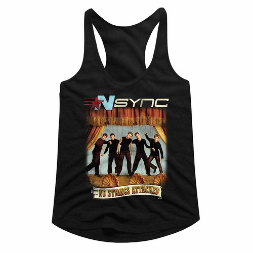 NSYNC No Strings No Words Women's Racerback Tank Top | eBay UK