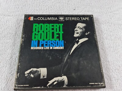 Robert Goulet In Person Reel-To-Reel Tape | eBay